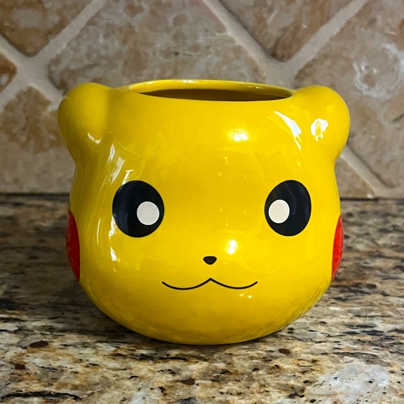 Kitchen | Pokemon Pikachu 3d Sculpted Ceramic Coffee Mug 16oz Yellow ...